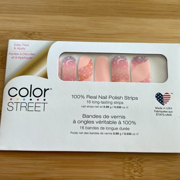 Color Street | Makeup | Nwt Color Street Starcrossed Nail Strips | Poshmark